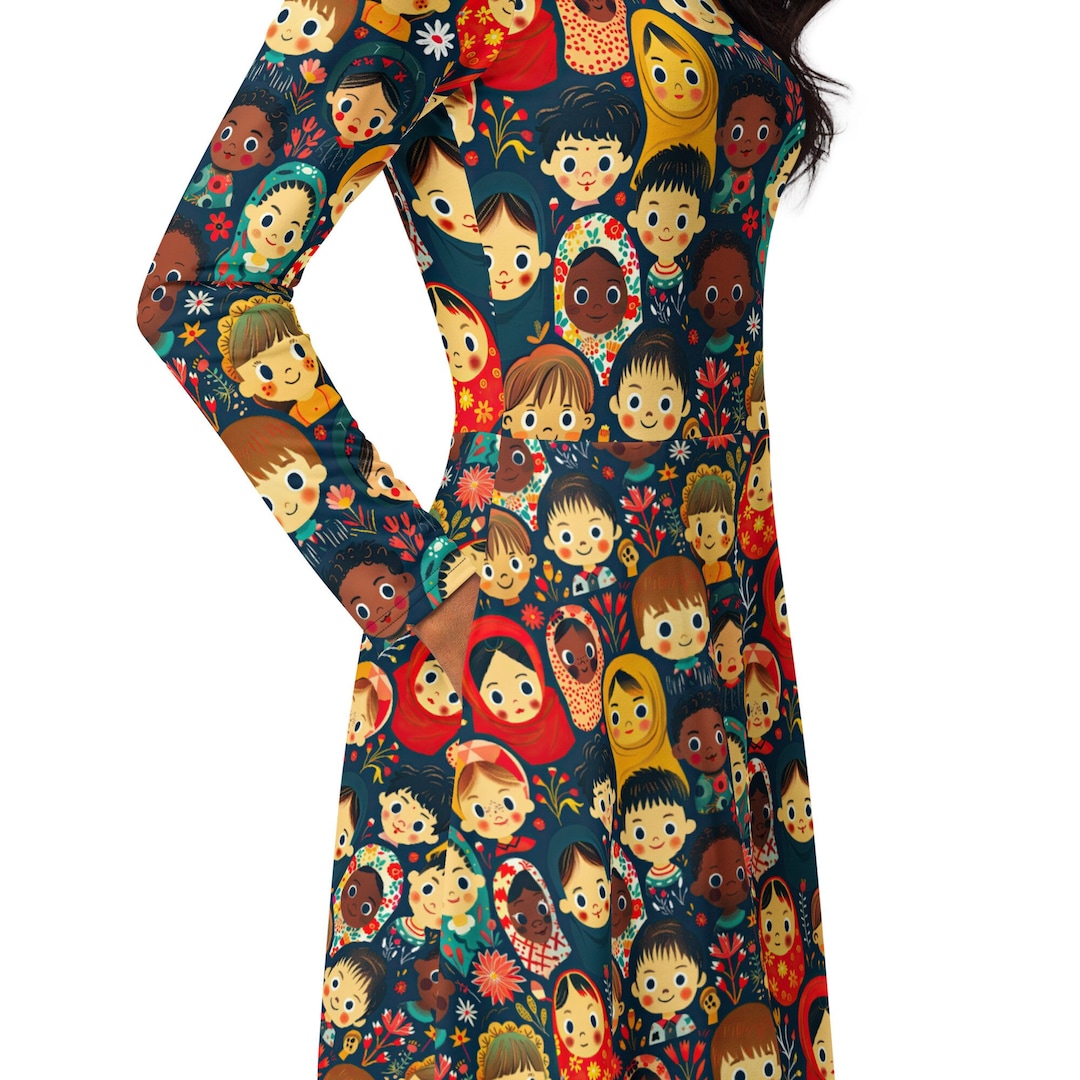 Unity Dress, Friends Around the World Dress, Love and Friendship Dress ...