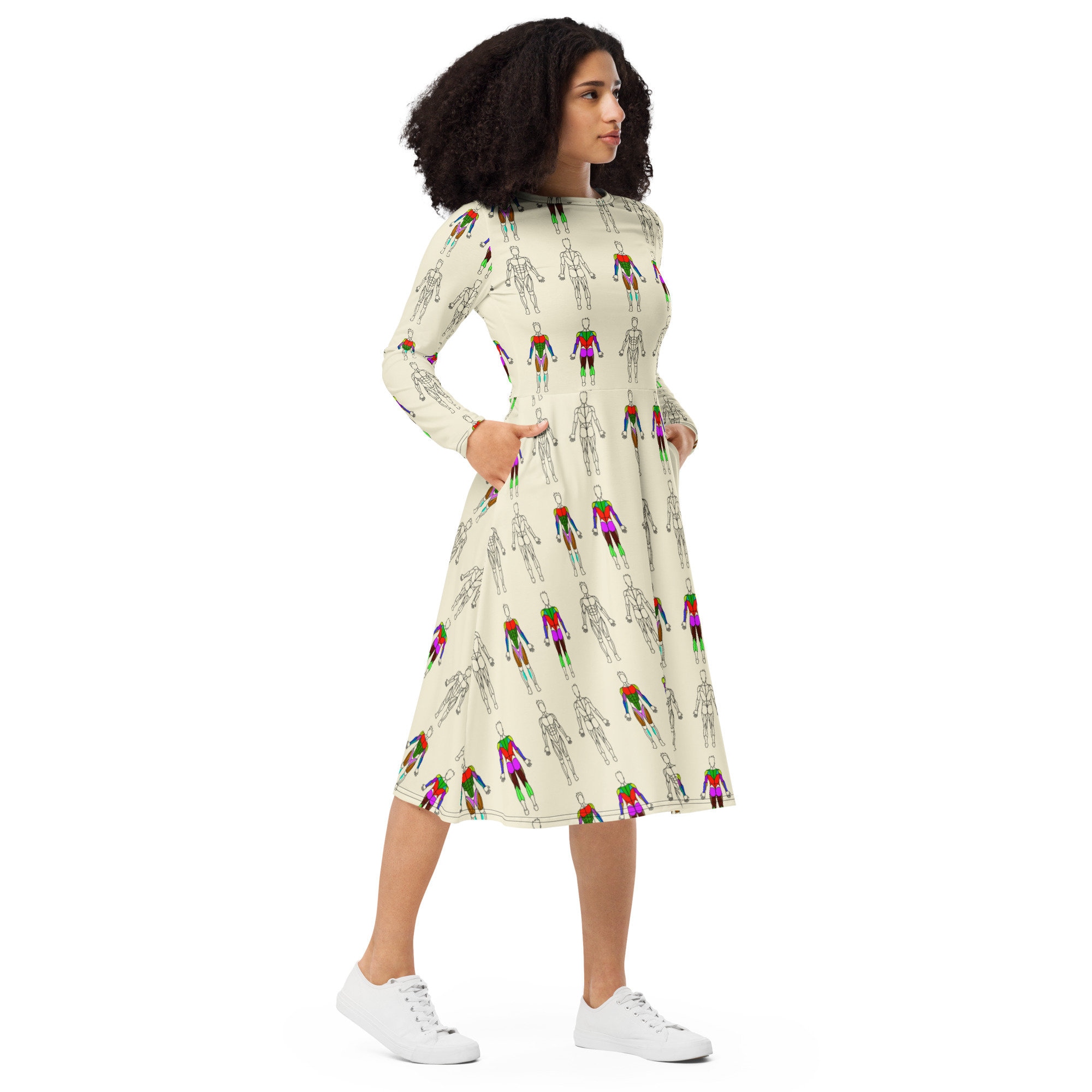 Human Anatomy Dress PE Teacher Physical Education Miss - Etsy