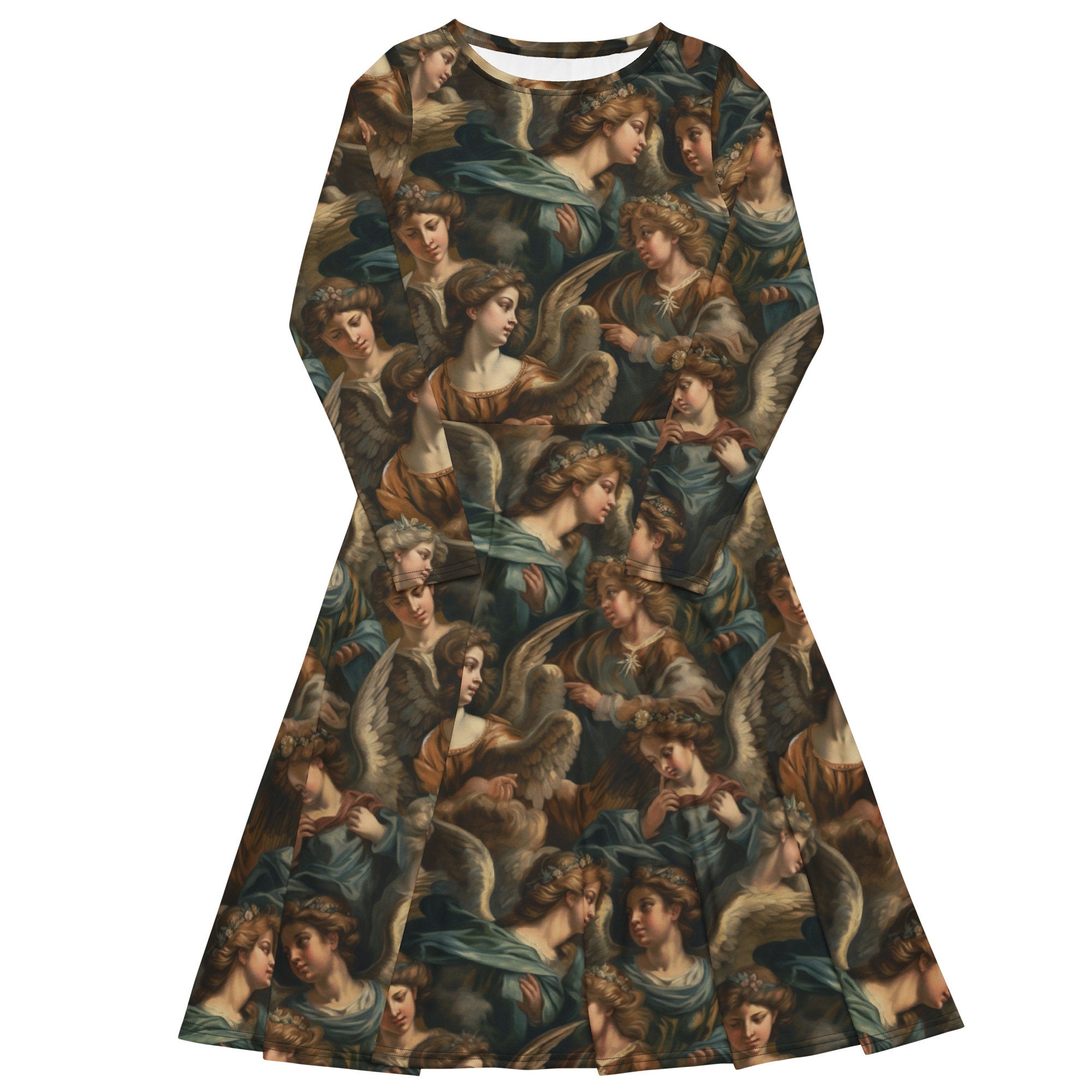 Oil Painting Dress Renaissance Dress Art Teacher Art Lover - Etsy