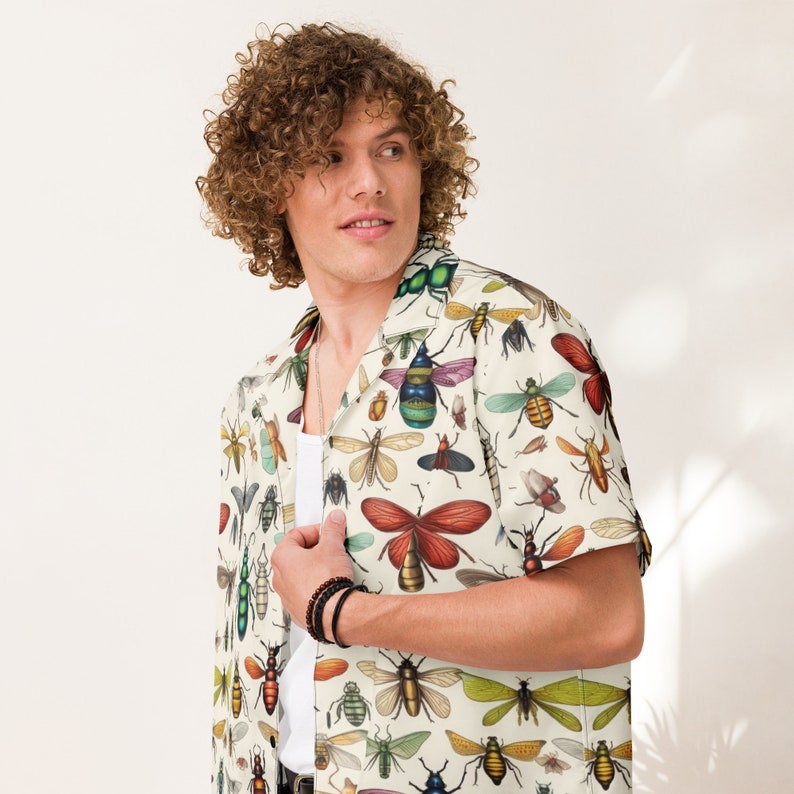 Vintage Insects Shirt, Biology Teacher Mens Shirt, Nature Lover Gift ...