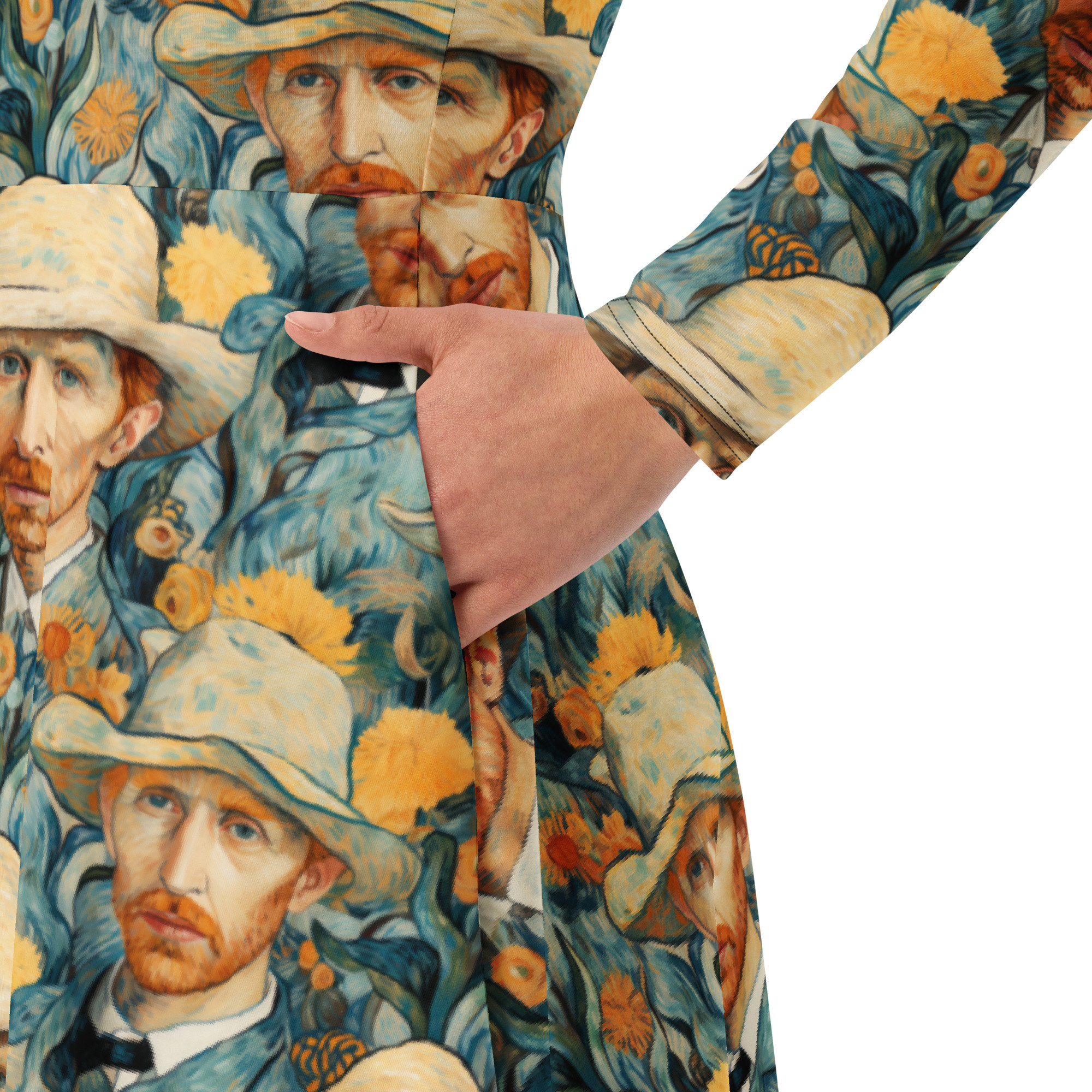 Van Gogh Dress, Vincent Van Gosh Clothes, Dress for Artist, Dresses for ...
