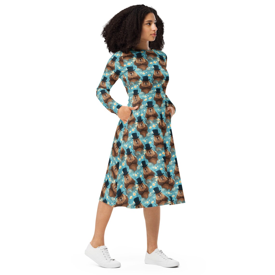 Groundhog Themed Dress, February Holidays, Punxsutawney Phil, American ...