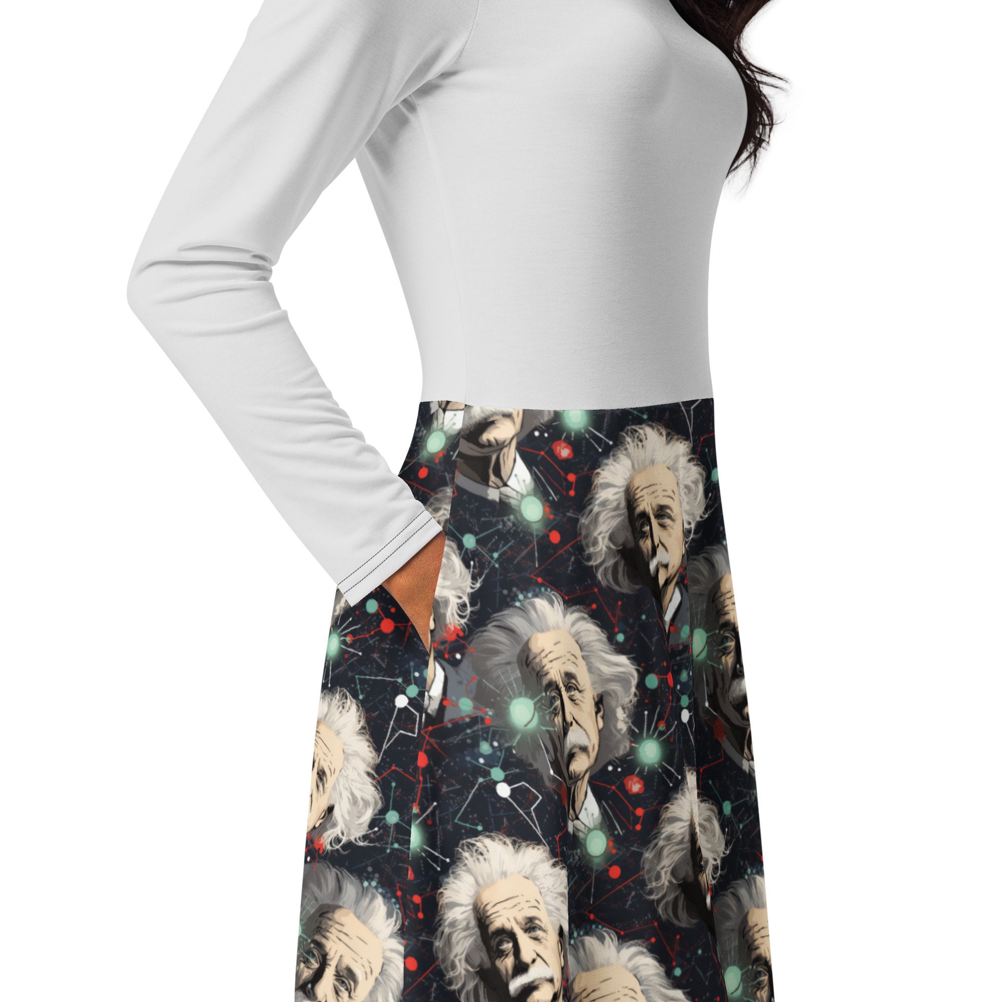 Einstein Dress, Physics Dress, Physicist Gift, Physics Teacher Dress ...