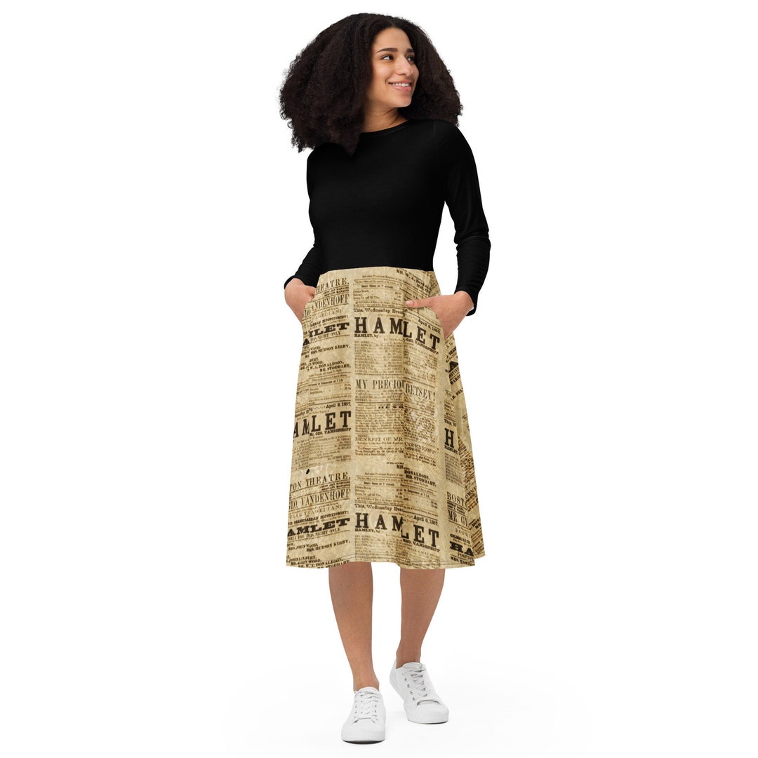 Hamlet Dress, Shakespeare Dress, English Teacher Dress, Literary Dress ...