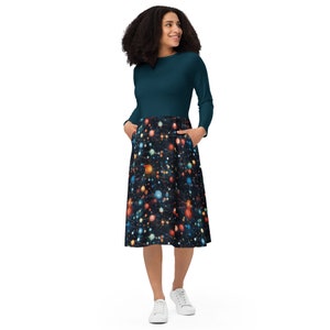Atom Dress, STEM Dress, Women in Science Outfit, Molecules Dress ...