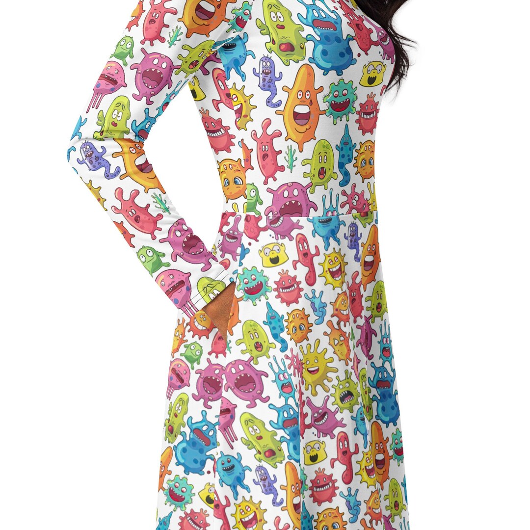 Germs Dress, Microbiology Dress, Biology Teacher Outfit, Doctor Dress ...