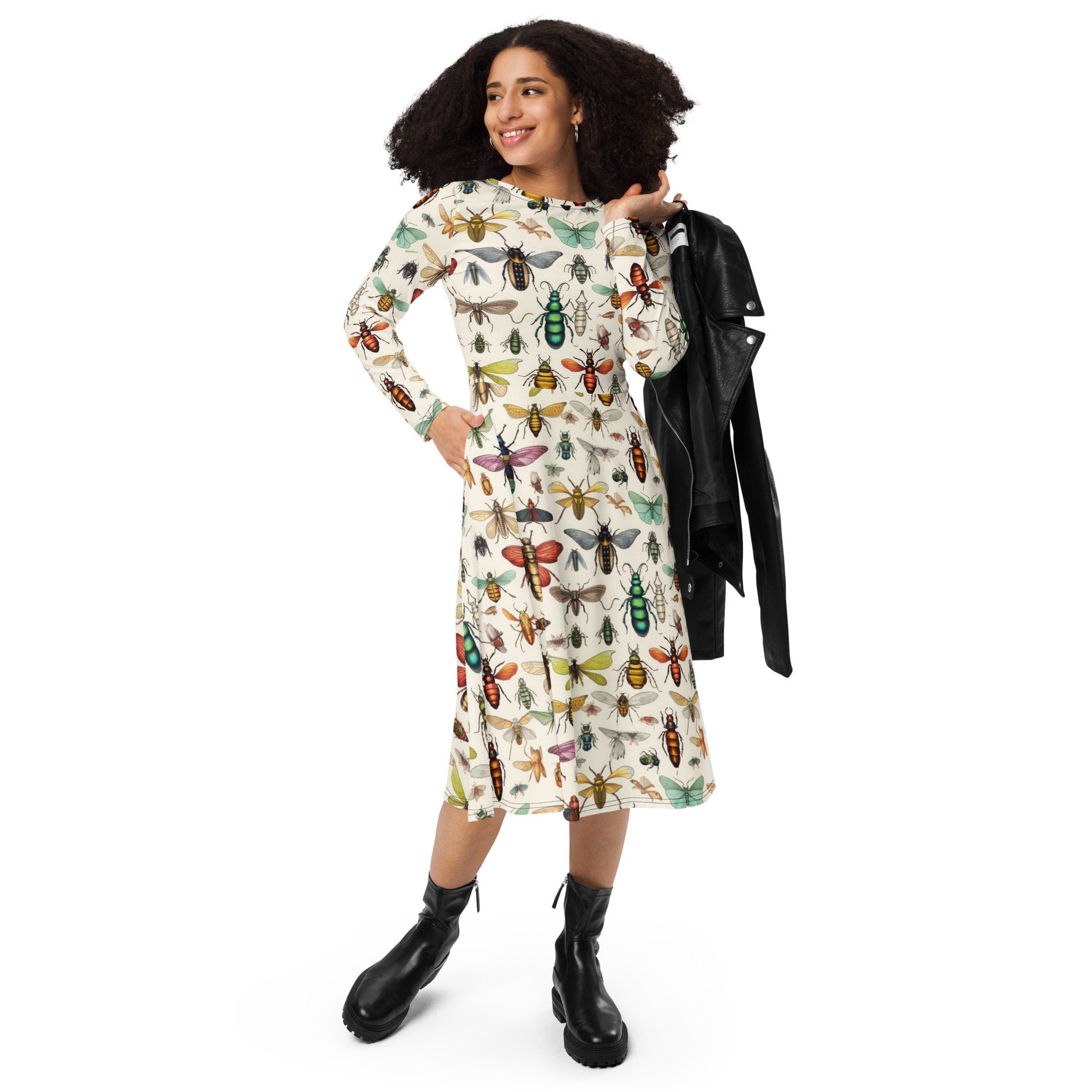 Vintage Insects Dress, Nature Lover Gift Shirt, Bugs Plants Gardening ...