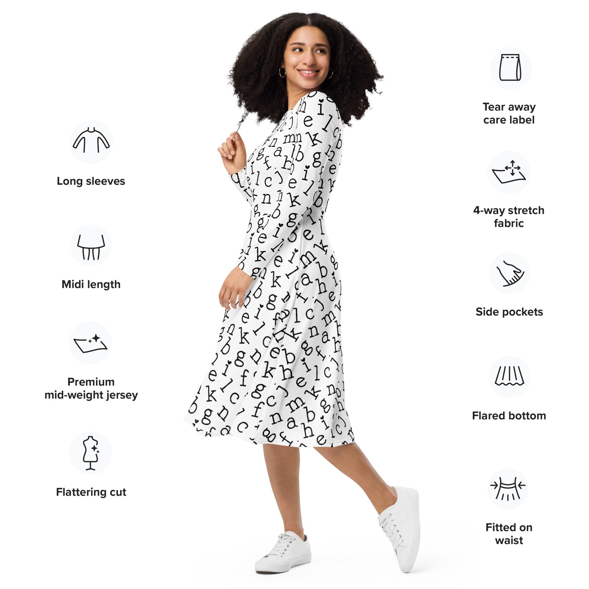 Alphabet Dress, Teacher Dress, Miss Frizzle Dress, Teacher Appreciation ...