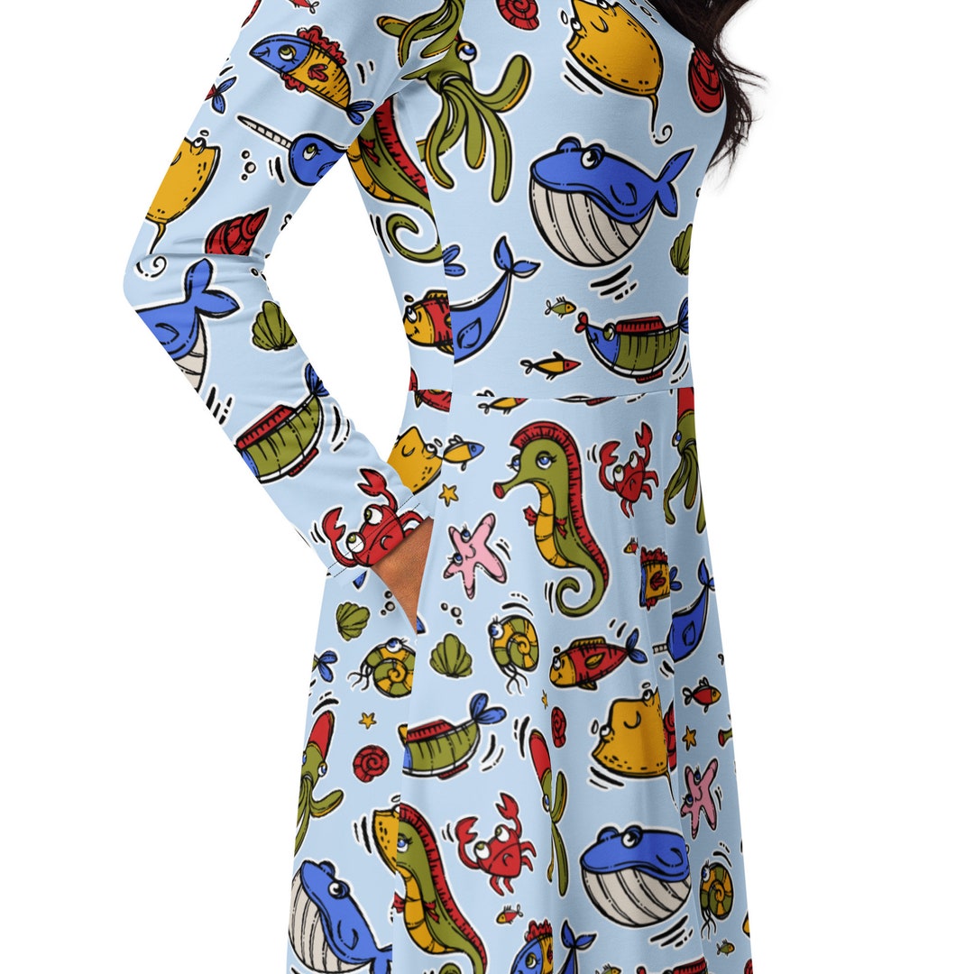 Beach Unit Study, Teacher Dress, Marine Biome, Nature Study Dress ...