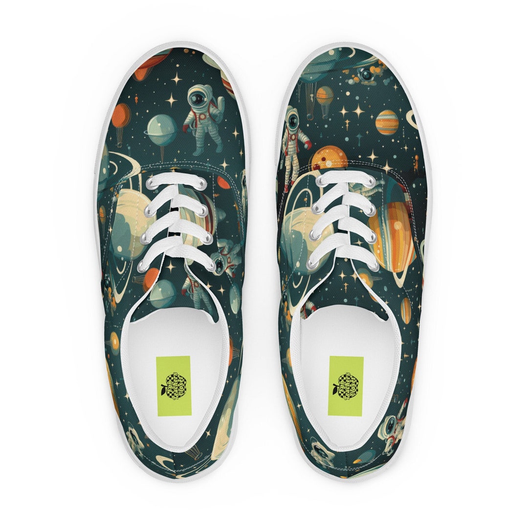 Space Themed Sneakers, Space Lover Shoes - Etsy