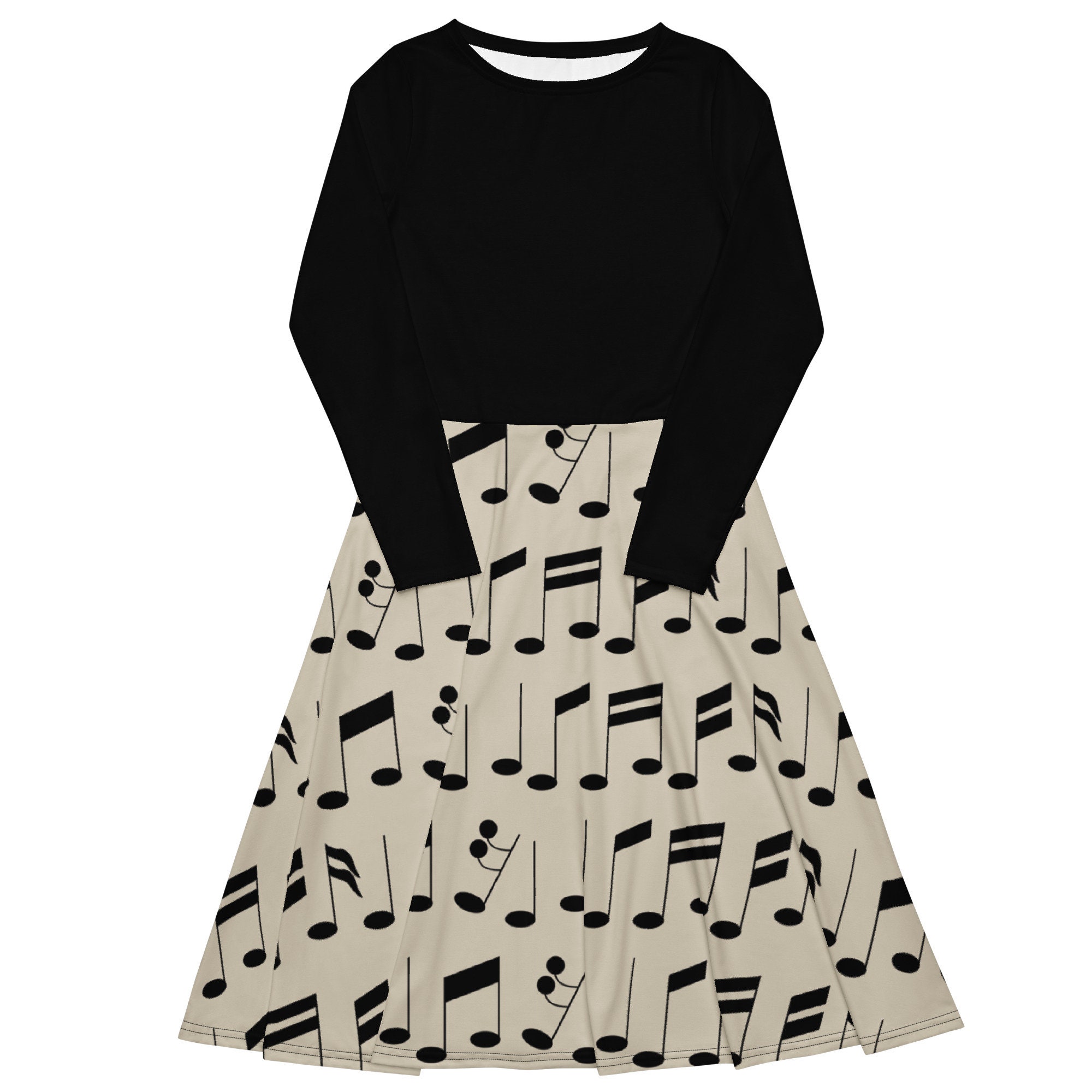 Music Teacher Dress, Dress With Pockets, Music Lover Dress, Choir ...
