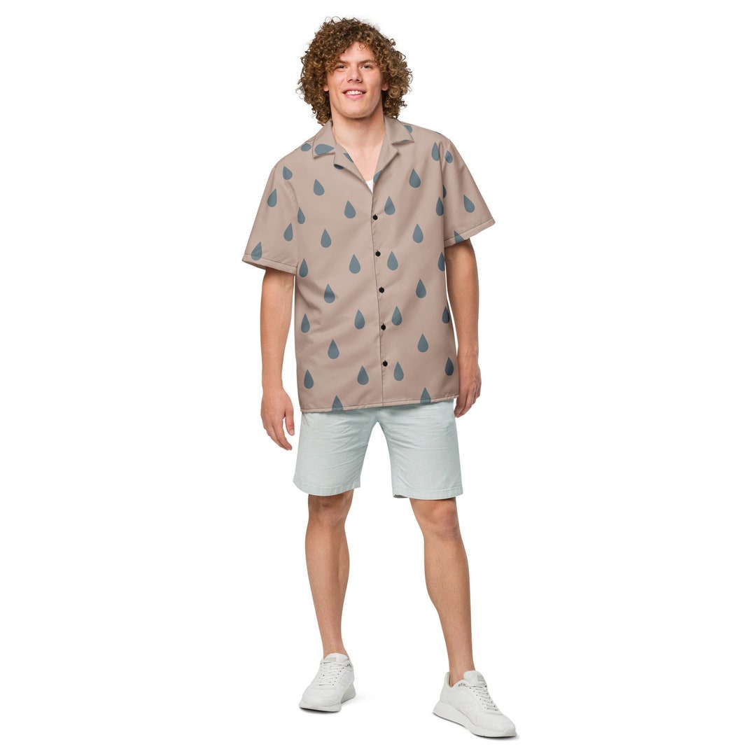 Rain Drops Shirt, Male Teacher Clothes, Weather Theme, Fun Teacher ...