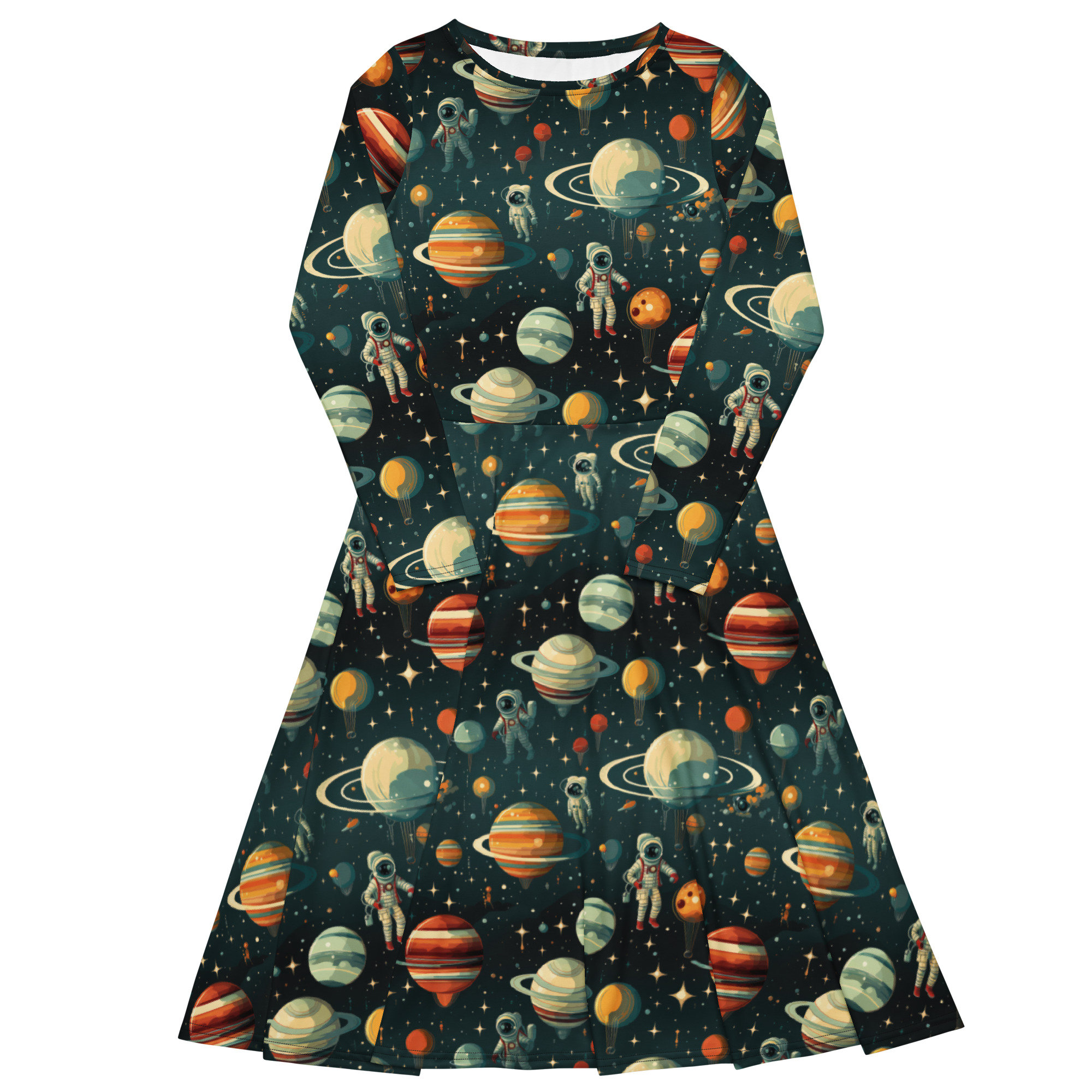 Planets and Space Dress, Outer Space Dress, Astronaut Party Dress - Etsy