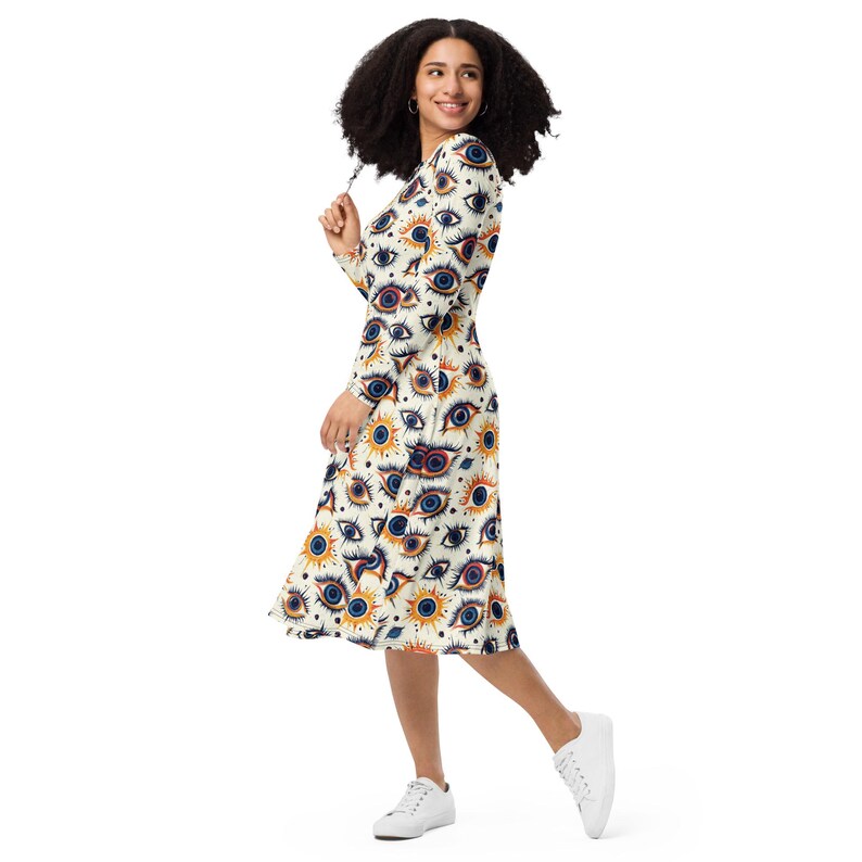 Eyeball Dress, Weirdcore Dress, Quirky Dress, Weirdcore Aesthetic ...