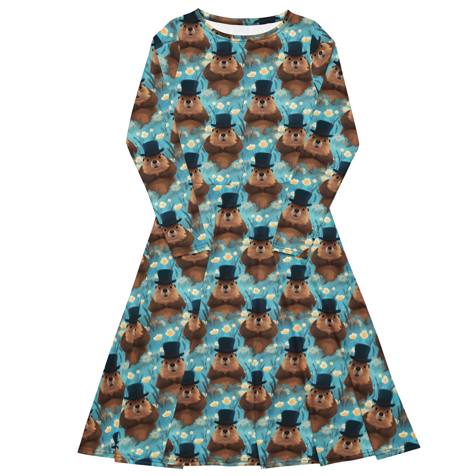 Groundhog Themed Dress, February Holidays, Punxsutawney Phil, American ...