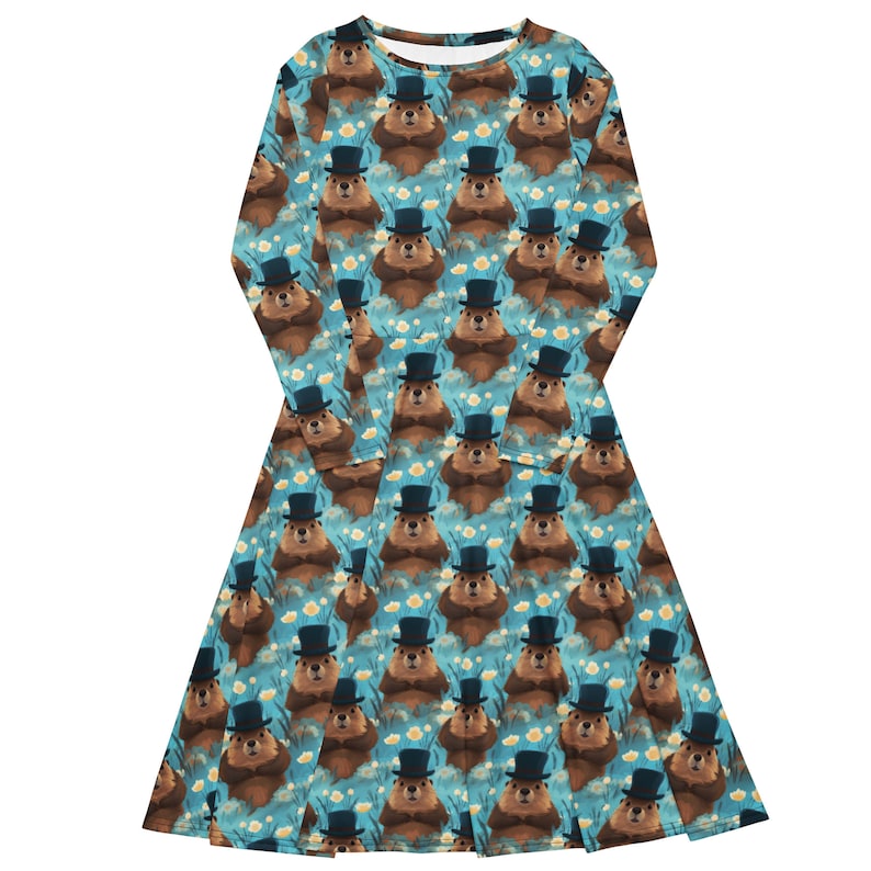 Groundhog Themed Dress, February Holidays, Punxsutawney Phil, American ...