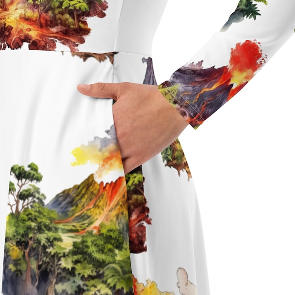 Volcano Dress - Etsy