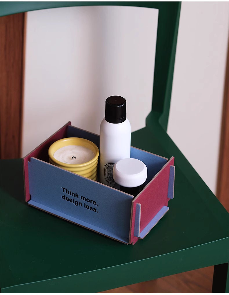 Colorful Storage Box Made From 100% Recyclable Eco Friendly Box think ...