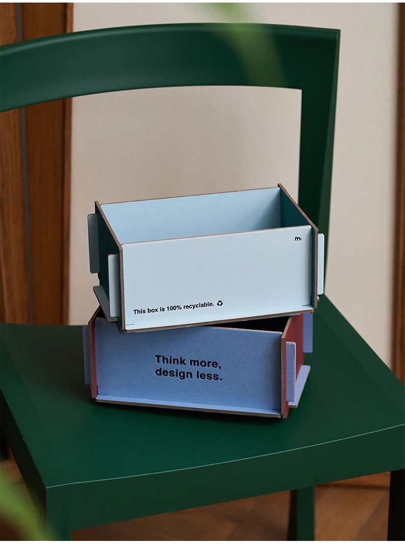 Colorful Storage Box Made From 100% Recyclable Eco Friendly Box think ...