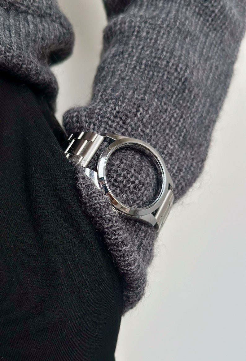 Faceless Watch in Stainless Steel, Unisex Watch Bracelet, Couples ...