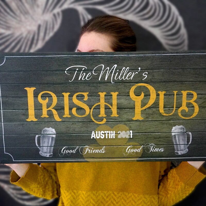 Irish Pub Sign - Etsy