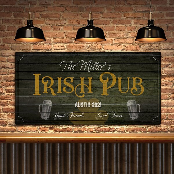 Irish Pub Sign - Etsy