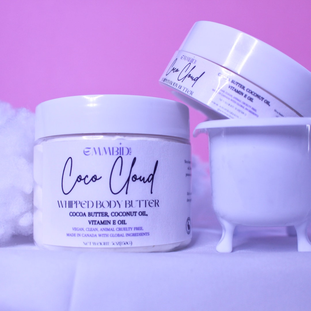 Coco Cloud Body Butter Whipped Body Butter Whipped Shea - Etsy