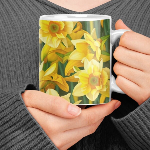 Daffodil Tea Cup - Etsy
