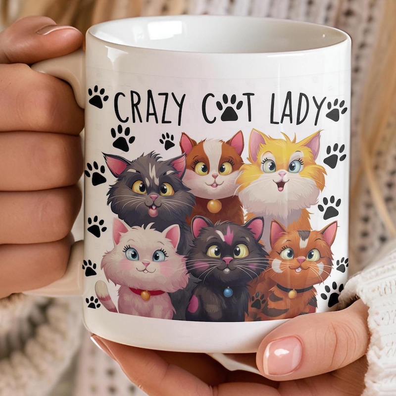 Crazy Cat Lady - Etsy