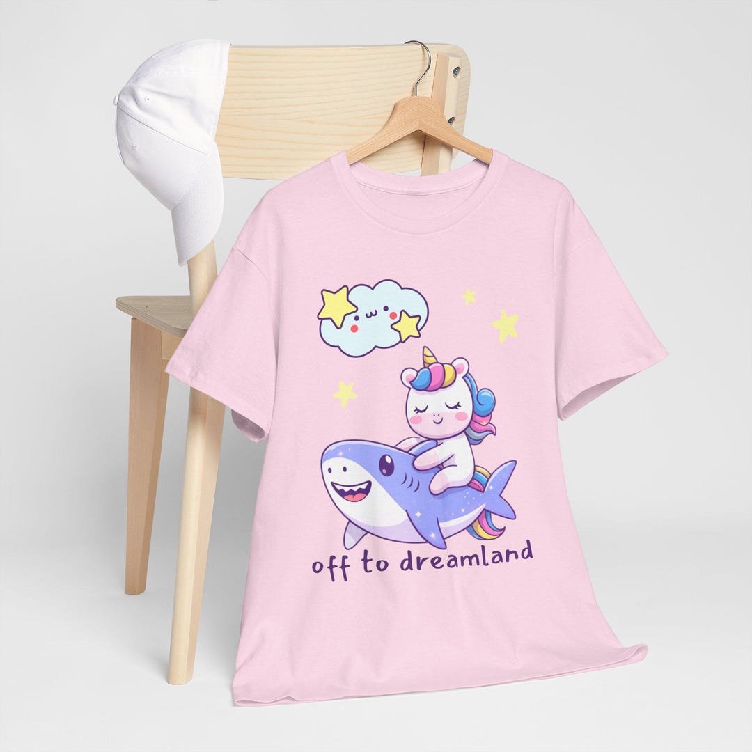 Unicorn Shark Shirt Cutecore Kidcore Clothes Agere Littlespace Tee ...