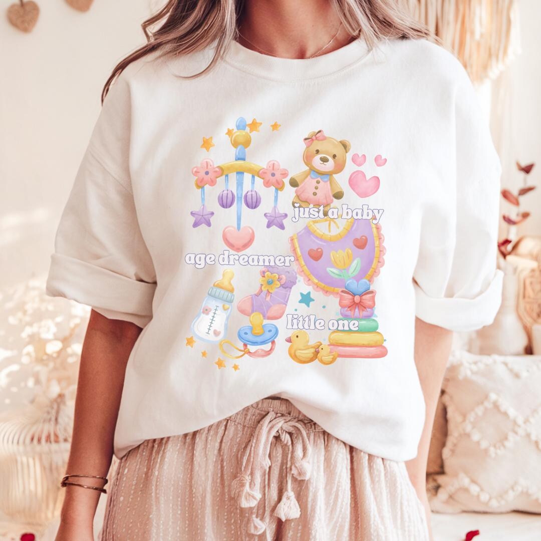 ABDL Tshirt Age Regression Shirt Agere Clothes ABDL Clothing Kidcore ...