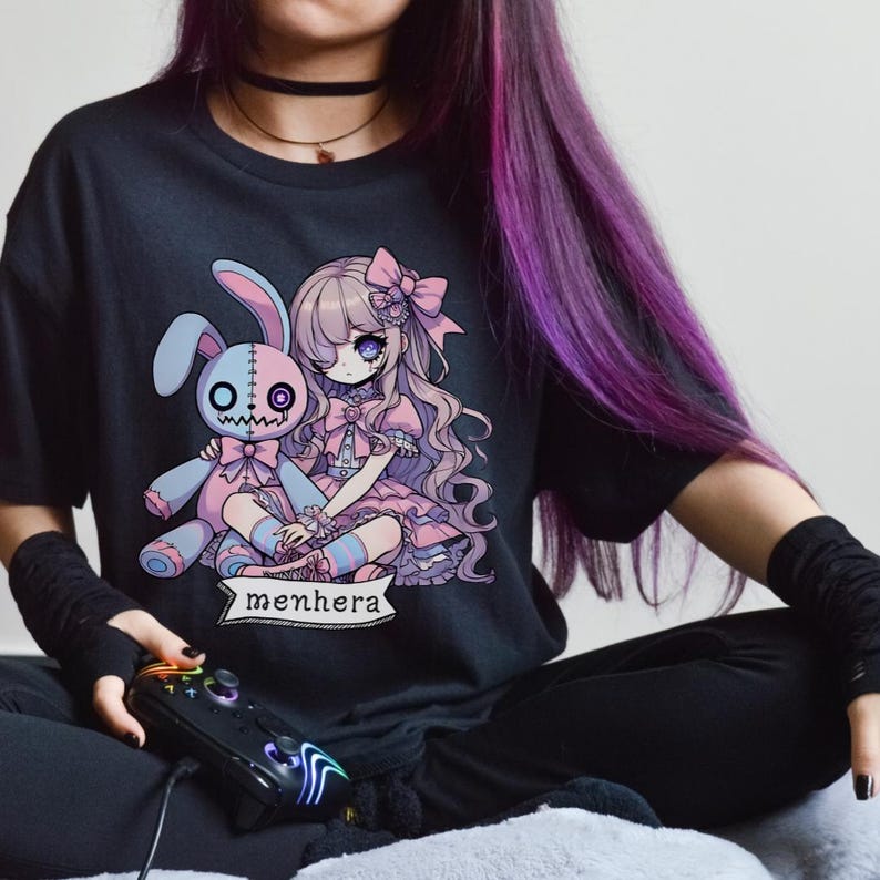 Menhera Shirt Yamikawaii Cutecore Tshirt Creepy Cute Yami Kawaii Shirt ...