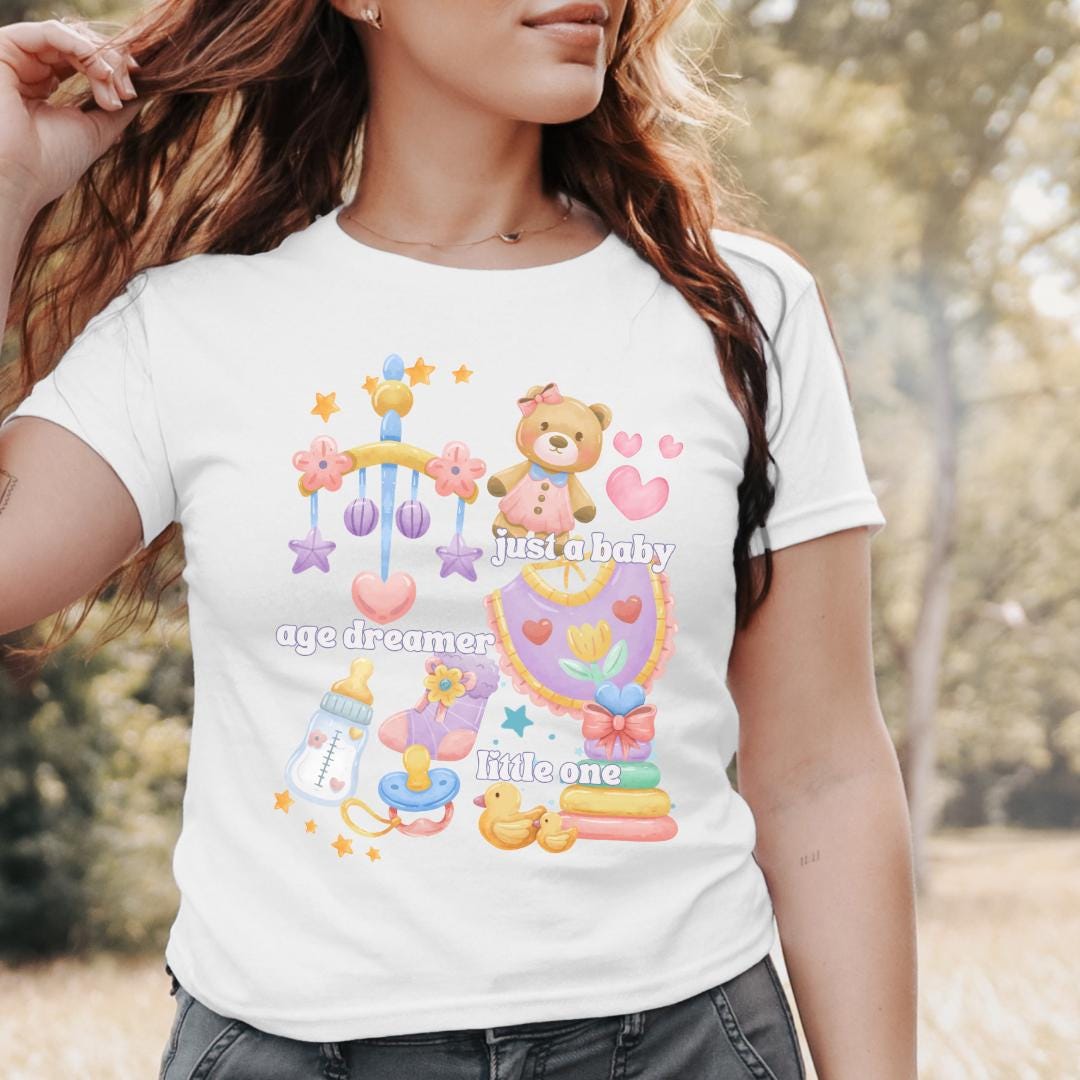 ABDL Baby Tee Agere Baby Tee Age Regression Agere Clothes ABDL Clothing ...