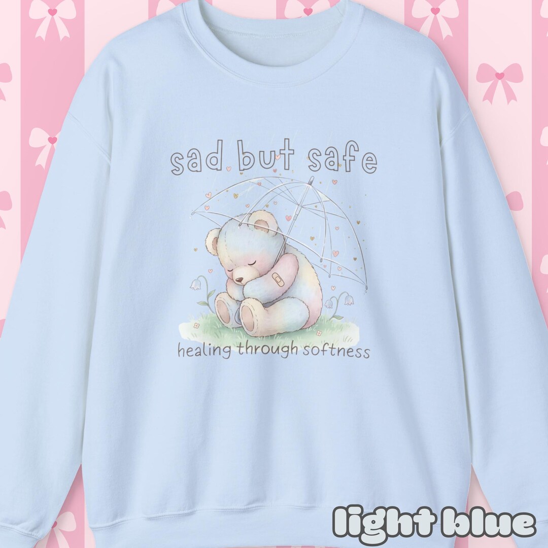 Menhera Sweatshirt Yamikawaii Cutecore Crewneck Sadcore Sweater Yami ...