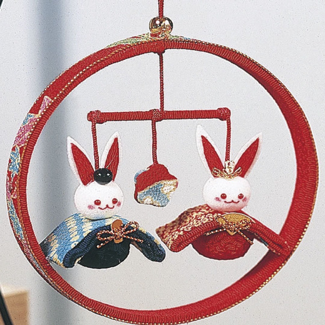 Japanese Craft Kit- Wall Hanging Kit - Wreath Kit - Kimono Doll ...