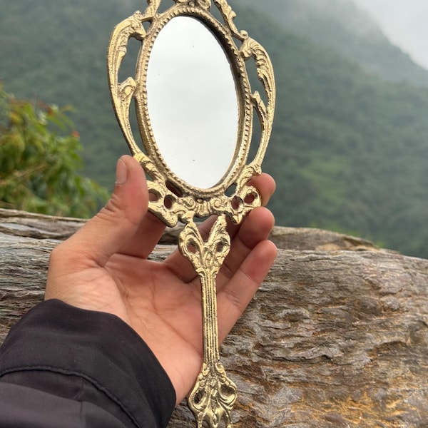 Hand Mirror - Etsy