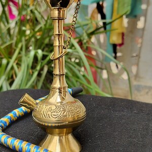 Nostalgic Hookah Miniature Antique Brass Hookah Miniature Vintage ...