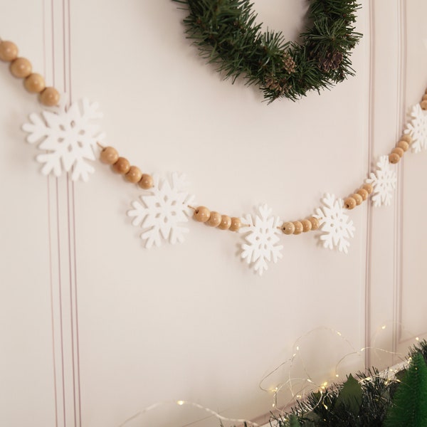 Snowflake Garland - Etsy