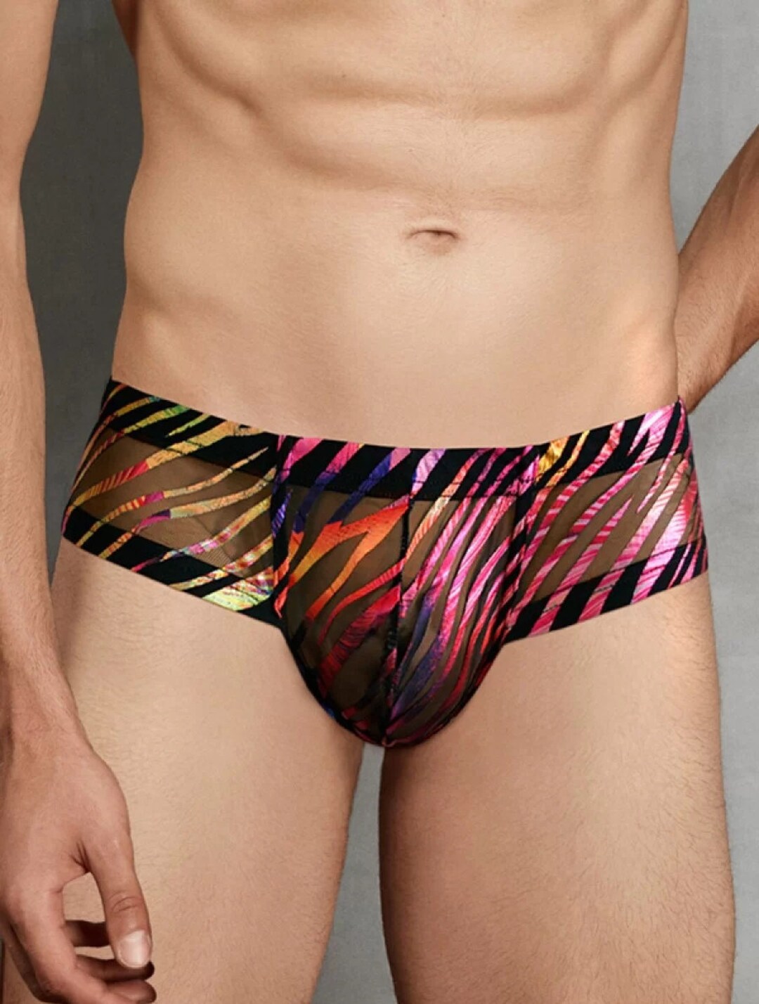 Mens Thong Rainbow Mens Sexy Thong Mens String Men Tanga - Etsy