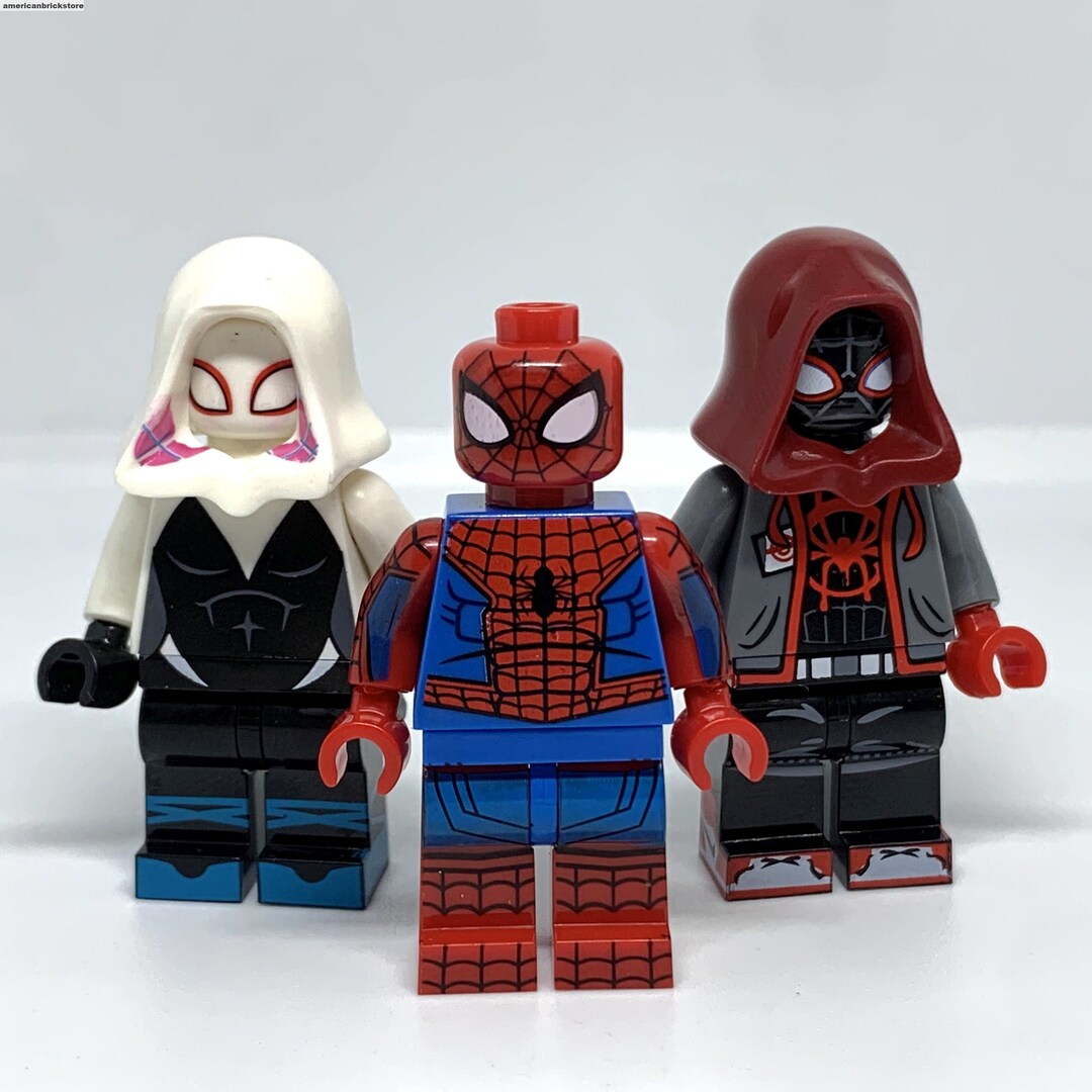 Spider-man Minifigures Marvel Avengers Superhero Peter Parker - Etsy