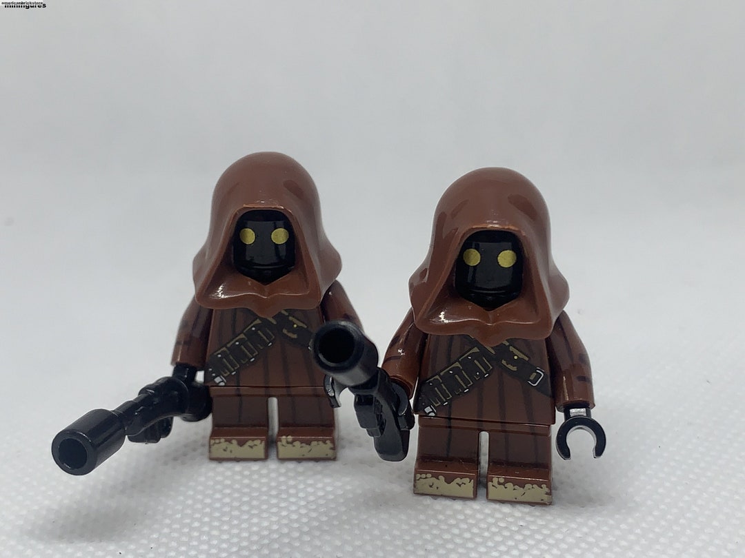 2 Jawa Minifigures Star Wars Tatooine Scavengers With Ion - Etsy