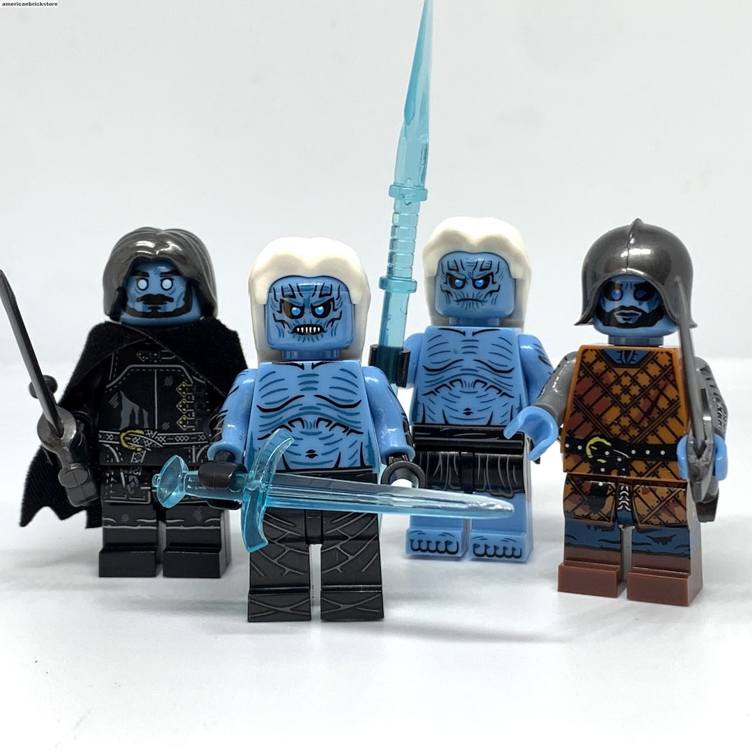 White Walker and Wight Game of Thrones Minifigures Zombie - Etsy