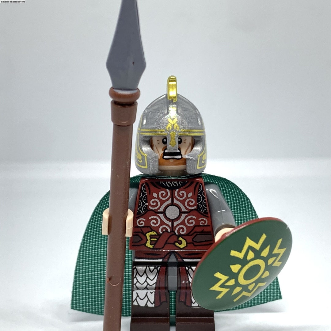 Eomer Minifigure Rider of Rohan Lord of the Rings Warrior - Etsy