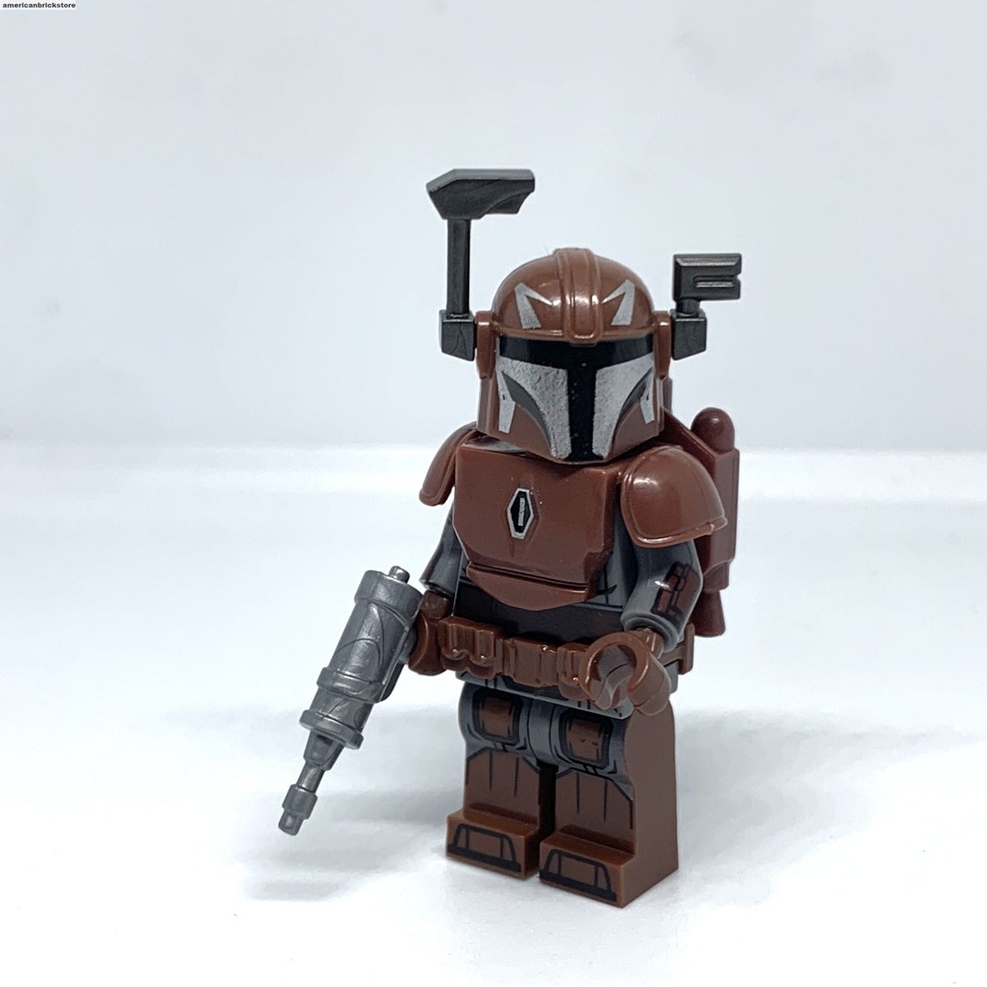 Mandalorian Death Watch Minifigure Star Wars Mando brown - Etsy