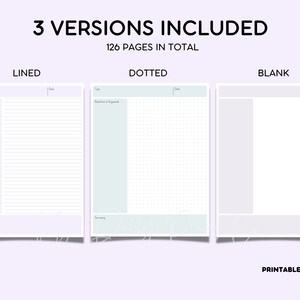 Printable Lecture Notes, Cornell Notes Template, Student Notebook ...