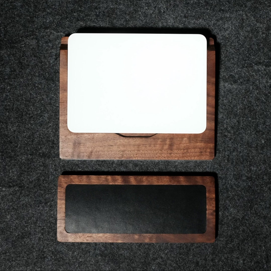 Elegant (2021) Apple Trackpad Stand | Ergonomic Wooden Design ...