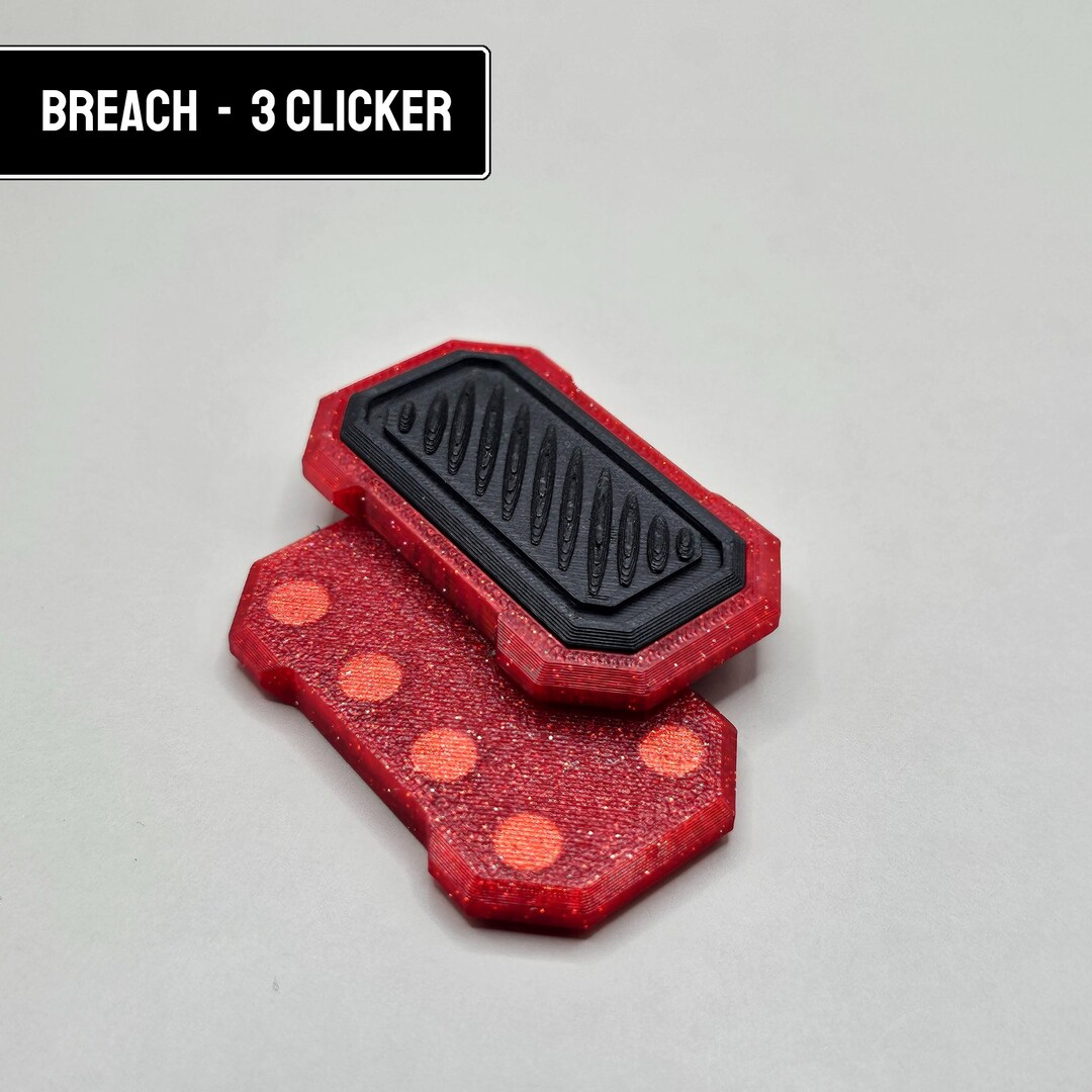BREACH Haptic Slider Fidget Clicker EDC Fidget Office Fidget Toy Fidget ...