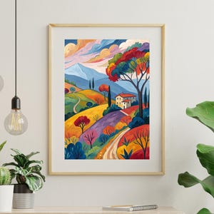 Henri Matisse Print | Fauvism Painting | Modern Colorful Poster ...