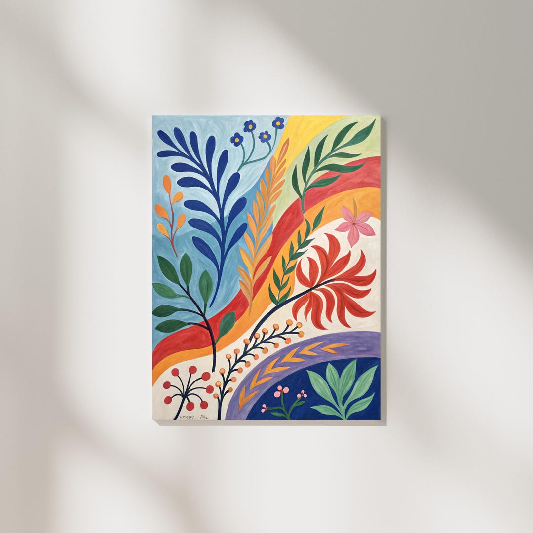 Henri Matisse Print | Fauvism Painting | Modern Colorful Poster ...