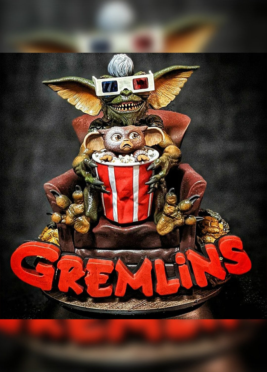 GREMLINS 3d Print Statue Marvel Stl Model Dc Comic Hero Miniature Model ...